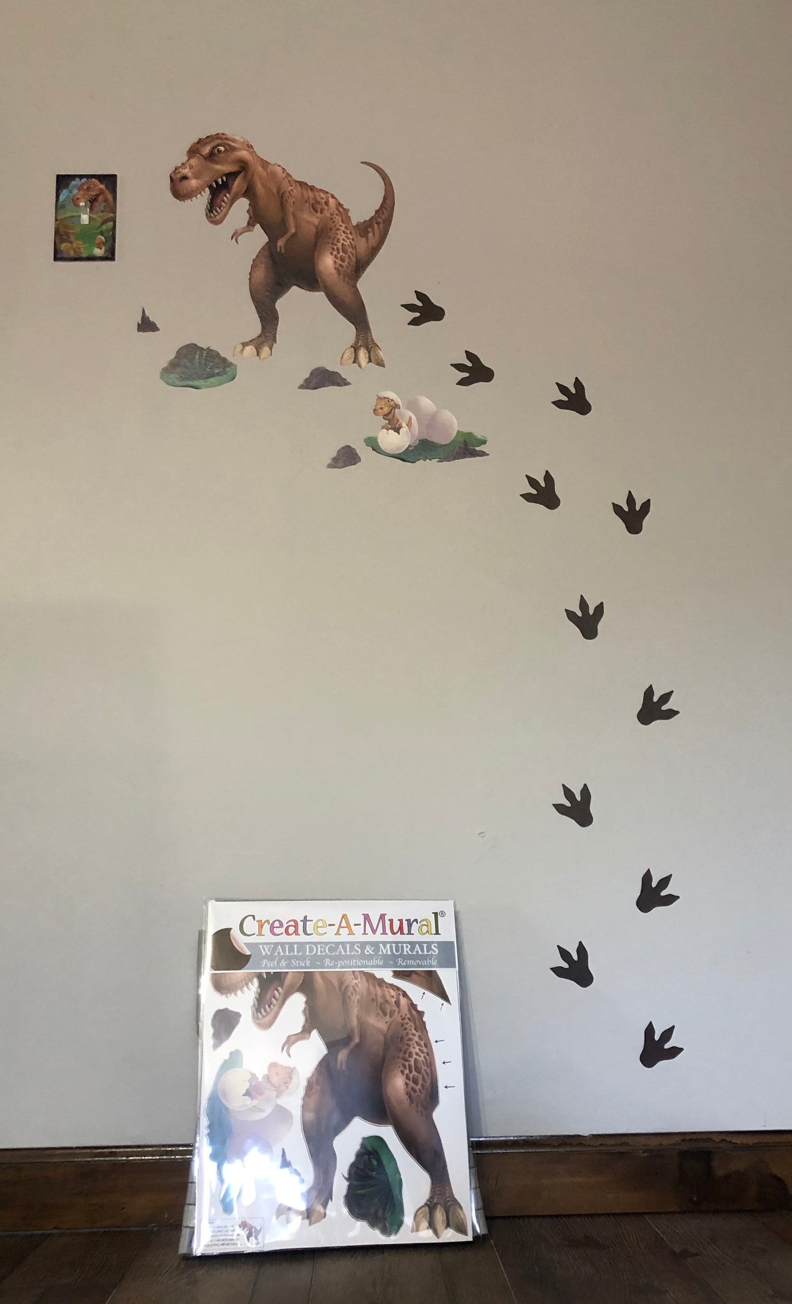dinosaur wall ideas
